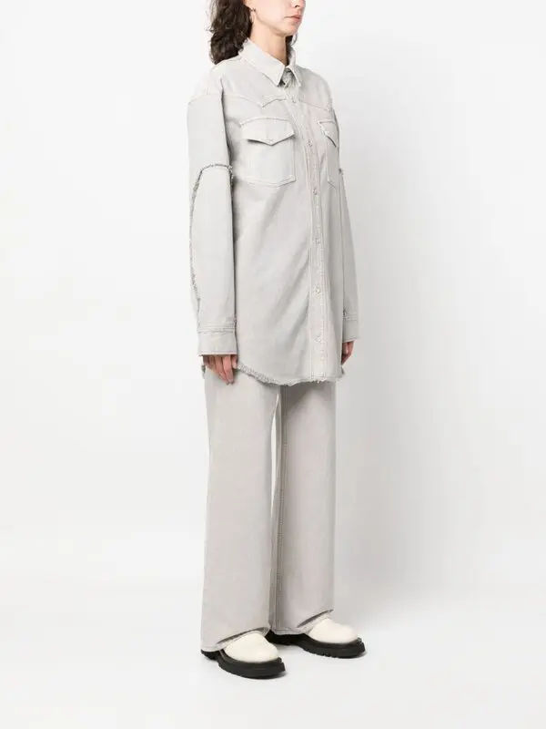 RE/DONE Oversized Denim Shirt Jacket