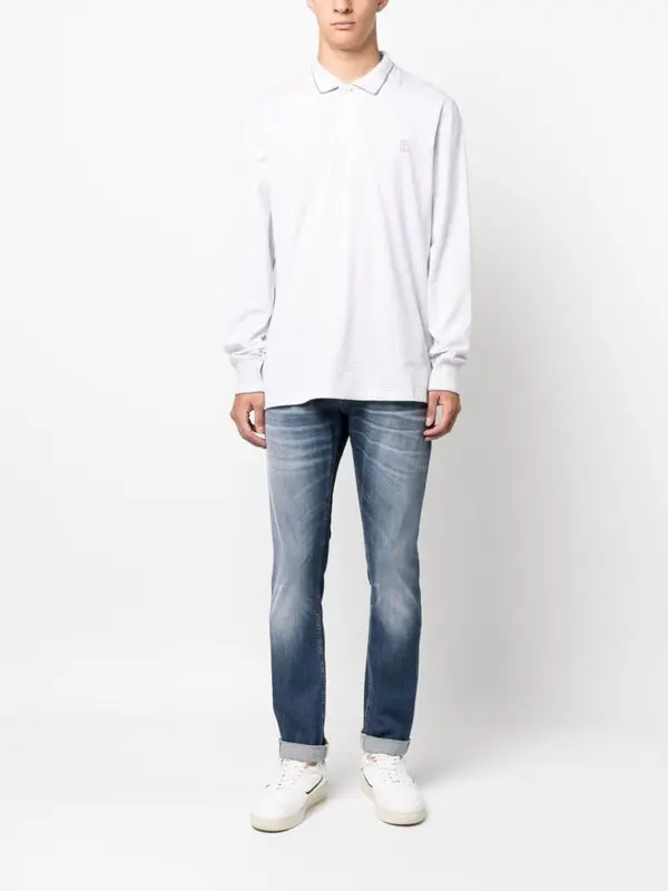 DONDUP Low-rise Straight-leg Jeans - Blue