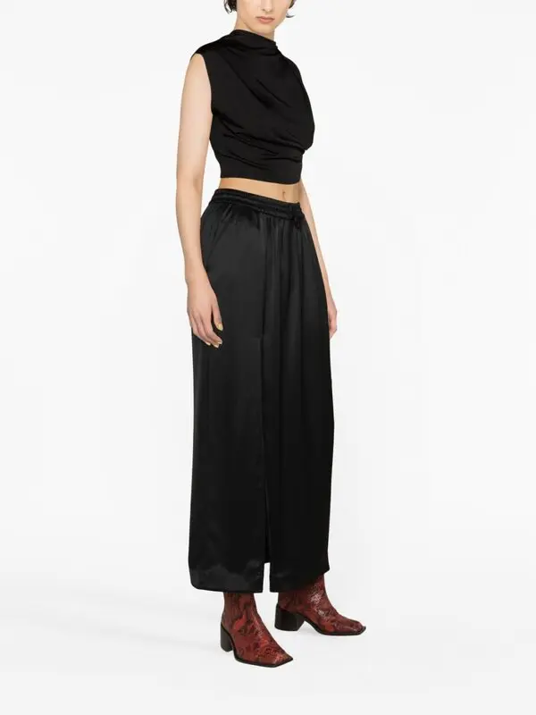 Y3 Satin Cargo Skirt