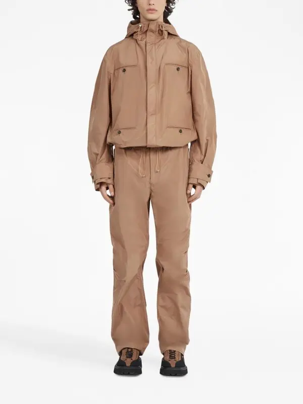 FERRAGAMO Pockets Hooded Jacket