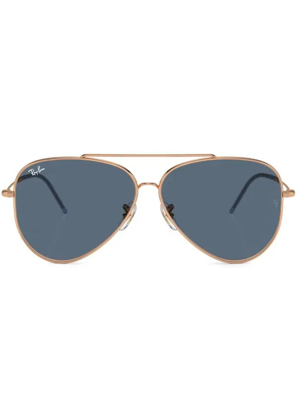 Ray-ban Aviator Reverse Sunglasses - Gold