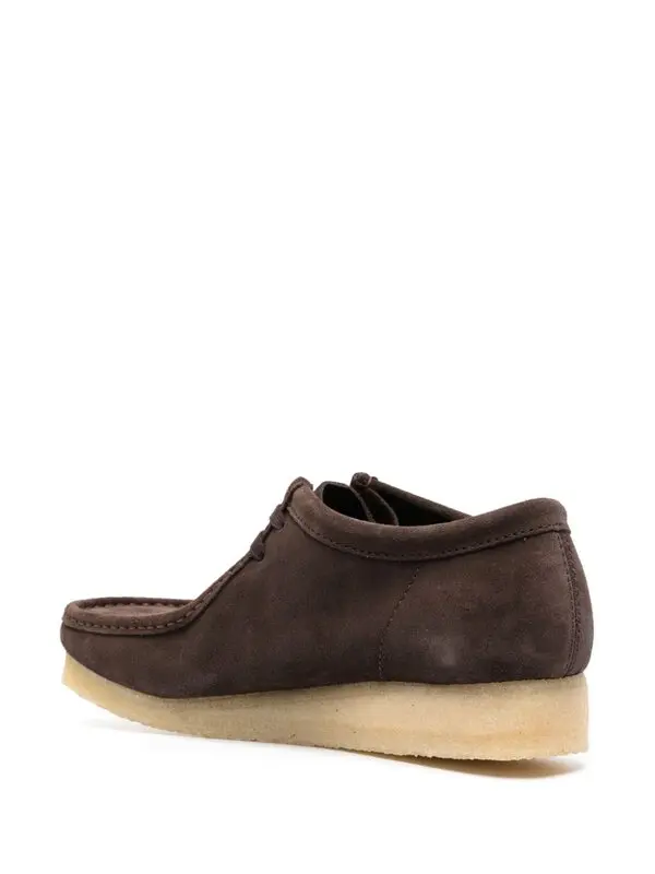 Clarks Wallabee Suede Loafers - Brown
