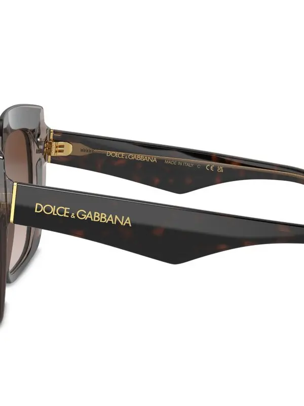 Dolce & Gabbana Capri Square-frame Sunglasses
