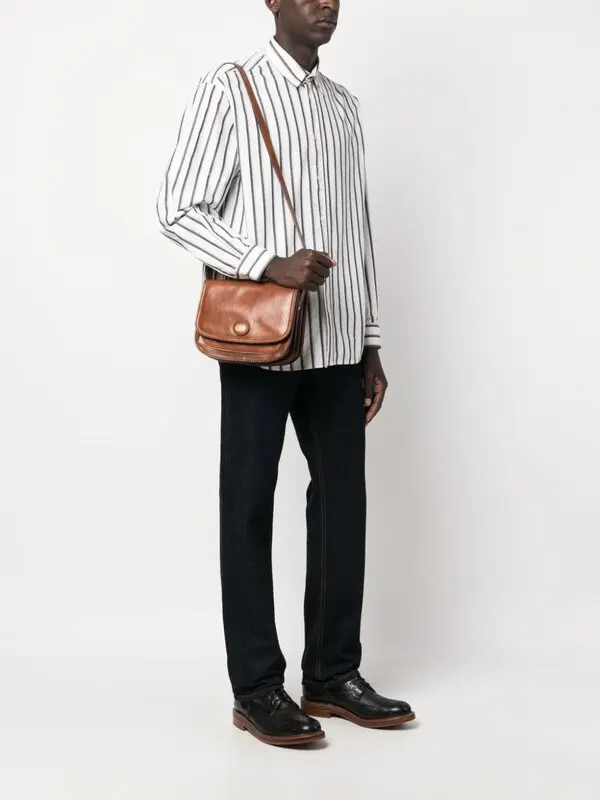 THE BRIDGE Story Leather Crossbody Bag