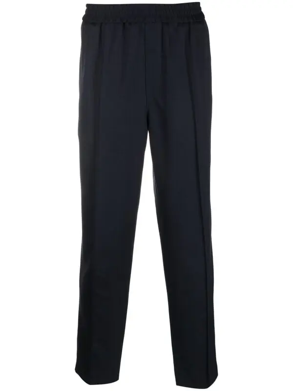 A.p.c. Elasticated-waist Wool Trousers