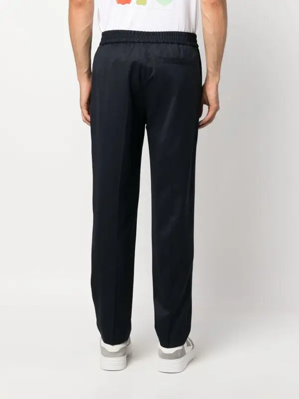 A.p.c. Elasticated-waist Wool Trousers