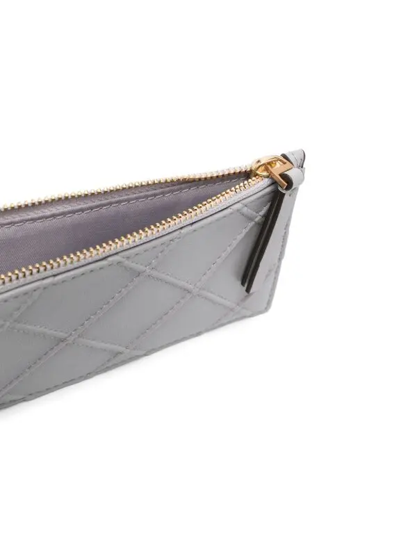 Tory Burch Diamond-quilted Leather Wallet