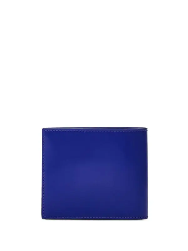 FERRAGAMO Logo-embossed Leather Wallet - Blue