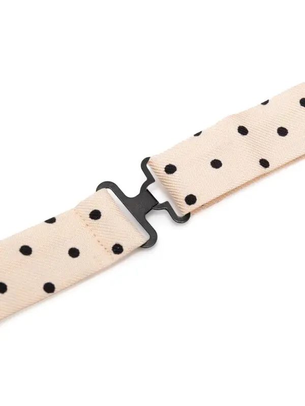Etro Polka Dot-print Silk Bow Tie