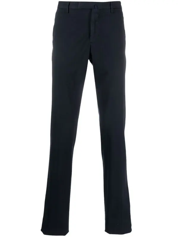 Incotex Pressed-crease Slim-cut Trousers