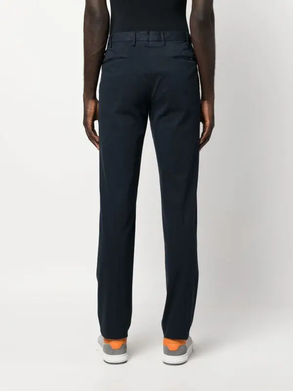 Incotex Pressed-crease Slim-cut Trousers