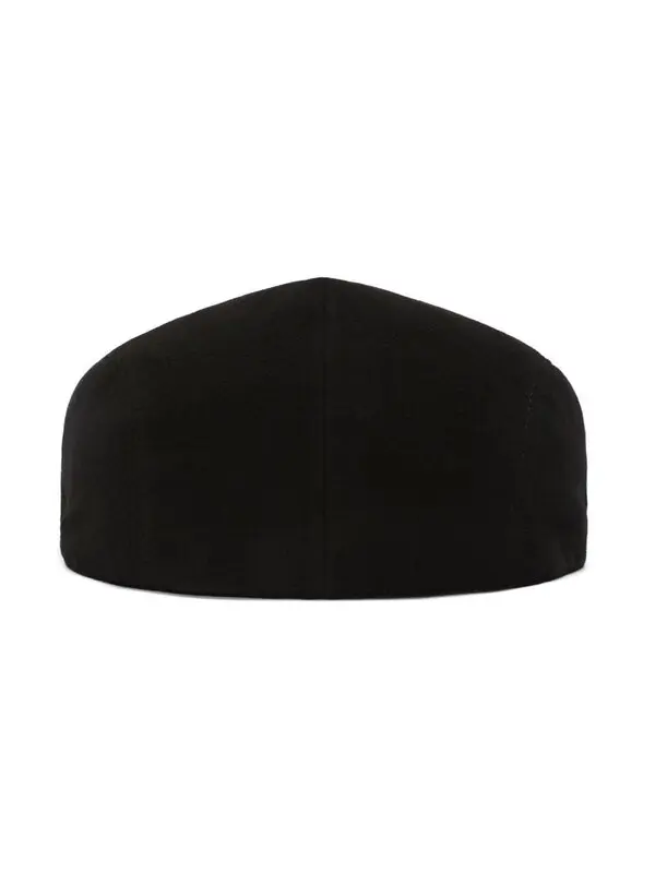 Dolce & Gabbana Seam-detail Flat Cap - Black