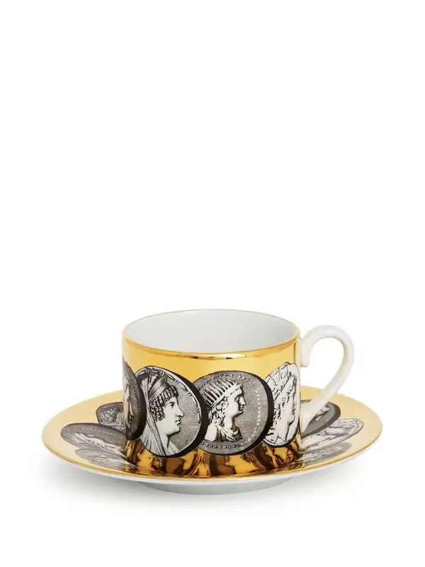 FORNASETTI Cammei Porcelain Tea Cup