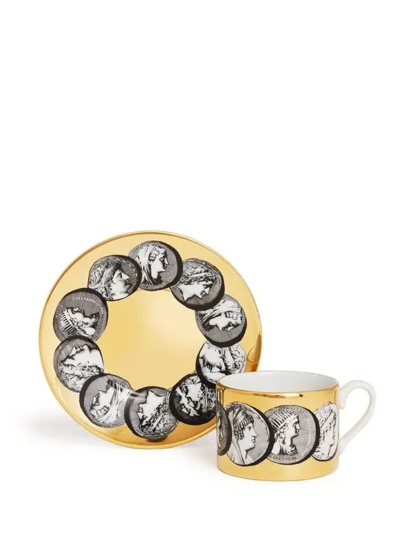 FORNASETTI Cammei Porcelain Tea Cup