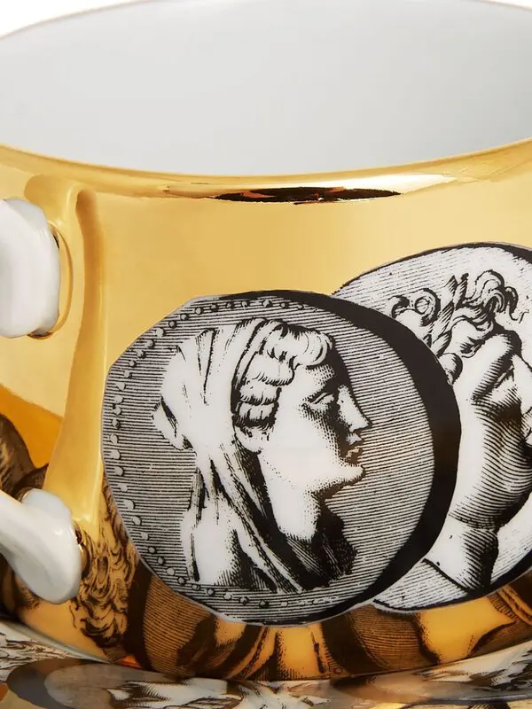 FORNASETTI Cammei Porcelain Tea Cup