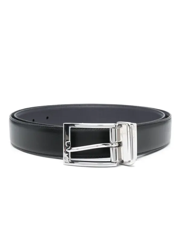 Polo Ralph Lauren Logo-engraved Buckle Belt - Blue