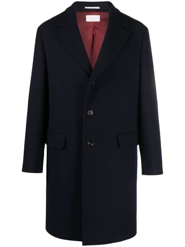 Brunello Cucinelli Single-breasted Wool-cashmere Coat