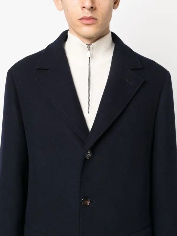 Brunello Cucinelli Single-breasted Wool-cashmere Coat