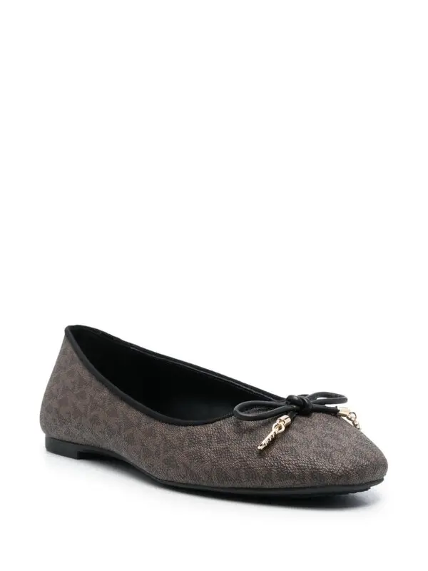 Michael Kors Nori Ballerina Shoes - Brown
