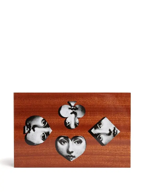 FORNASETTI Visi Hand-painted Card Box