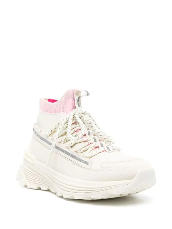 Moncler Monte Runner Lace-up Sneakers - Pink