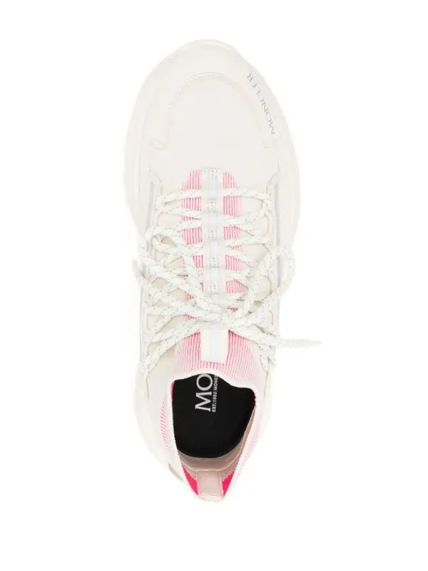 Moncler Monte Runner Lace-up Sneakers - Pink