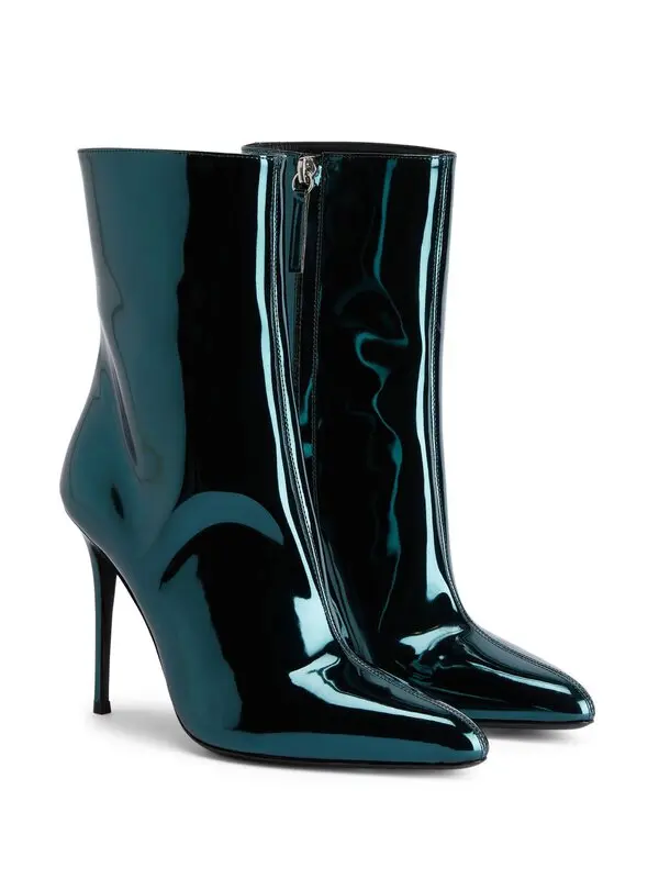 GIUSEPPE ZANOTTI 105mm Brytta Boots - Blue