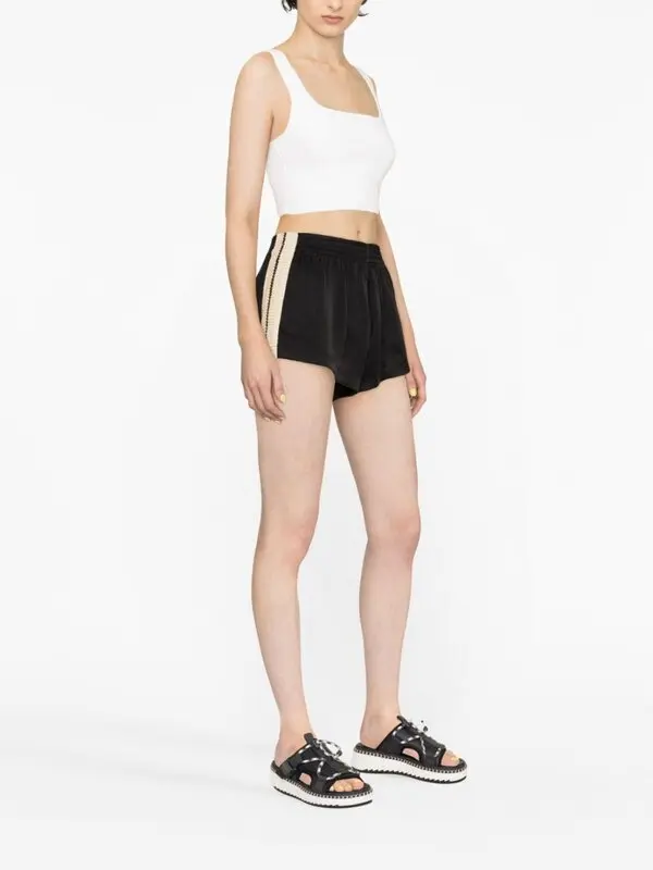 Palm Angels Side-stripe Track Shorts