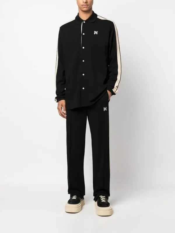 Palm Angels Pa Monogram Cotton Shirt