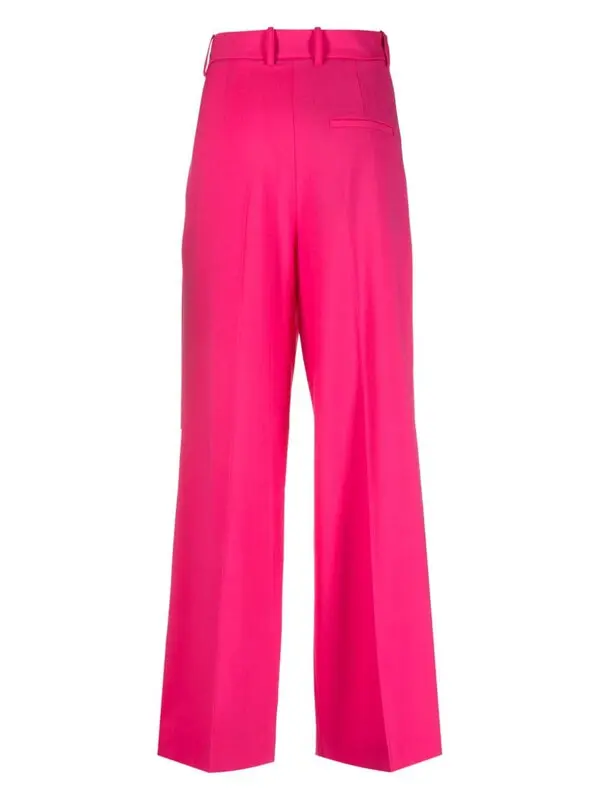 ALYSI Pleat-detail Straight-leg Trousers