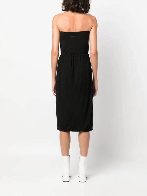 MAISON MARGIELA Layered Strapless Dress