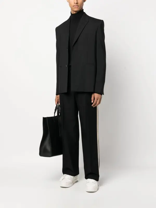 Palm Angels Stripe Detail Tailored Trousers
