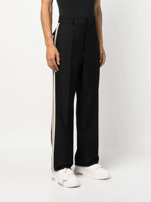 Palm Angels Stripe Detail Tailored Trousers