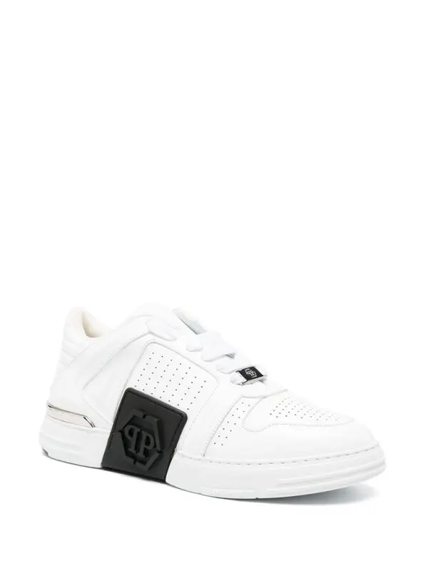 Philipp Plein Low-top Leather Sneakers