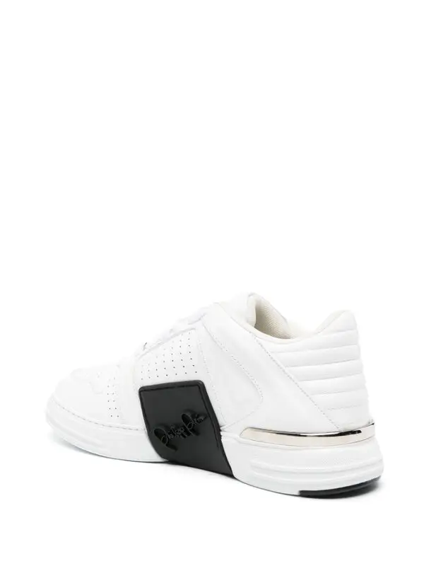 Philipp Plein Low-top Leather Sneakers