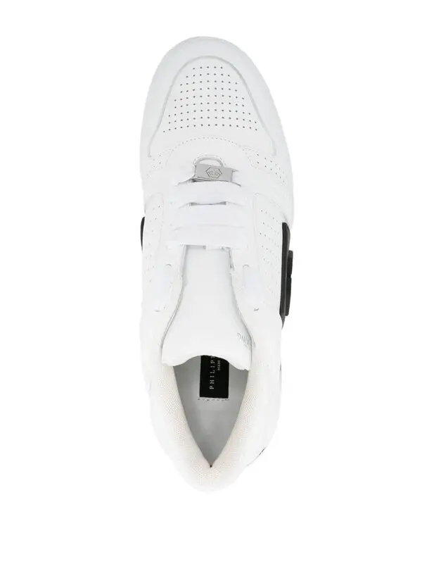Philipp Plein Low-top Leather Sneakers