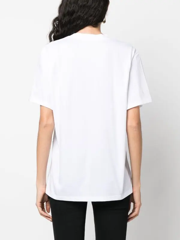 Stella McCartney Slogan-print Cotton T-shirt