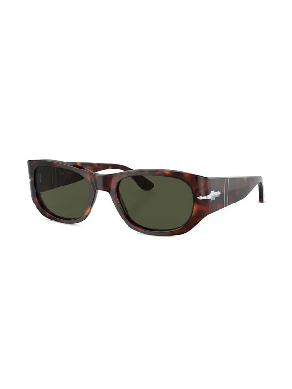 Persol Tortoiseshell Oval Sunglasses