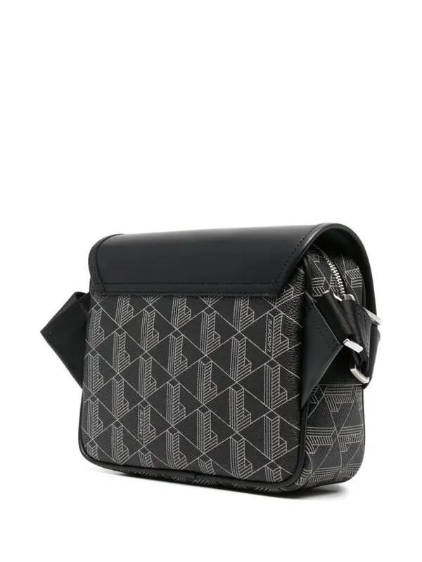 Lacoste Monogram-pattern Messenger Bag