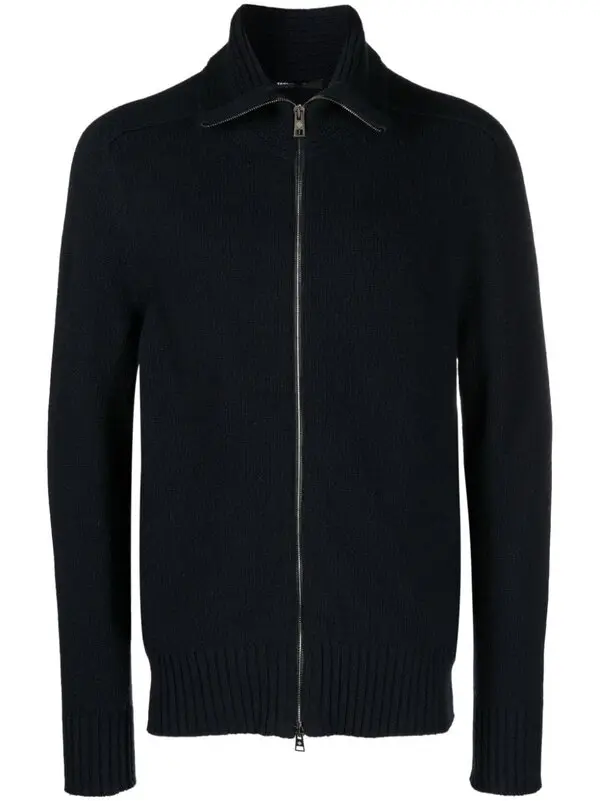 Tagliatore Zip-up Knitted Jumper