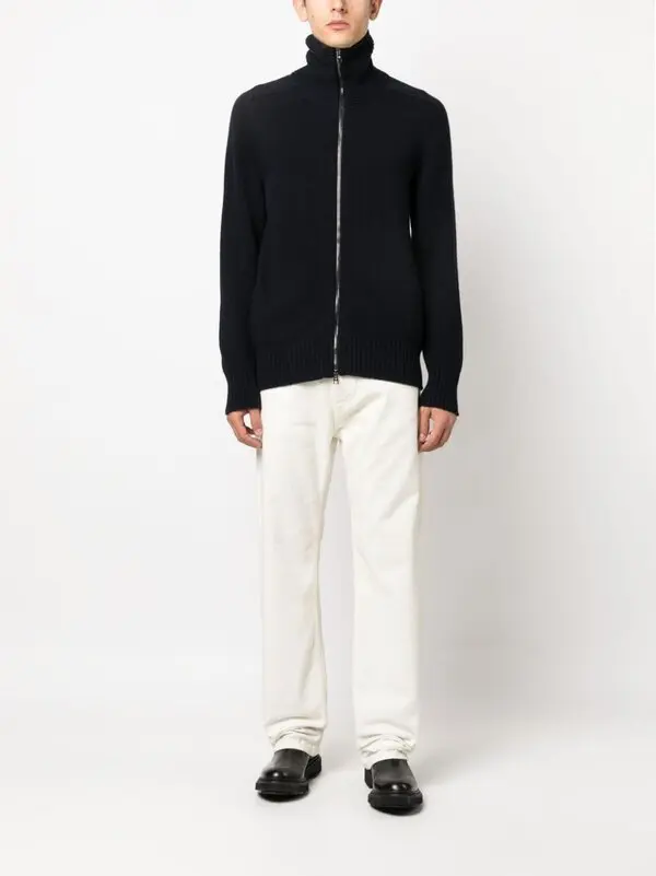 Tagliatore Zip-up Knitted Jumper