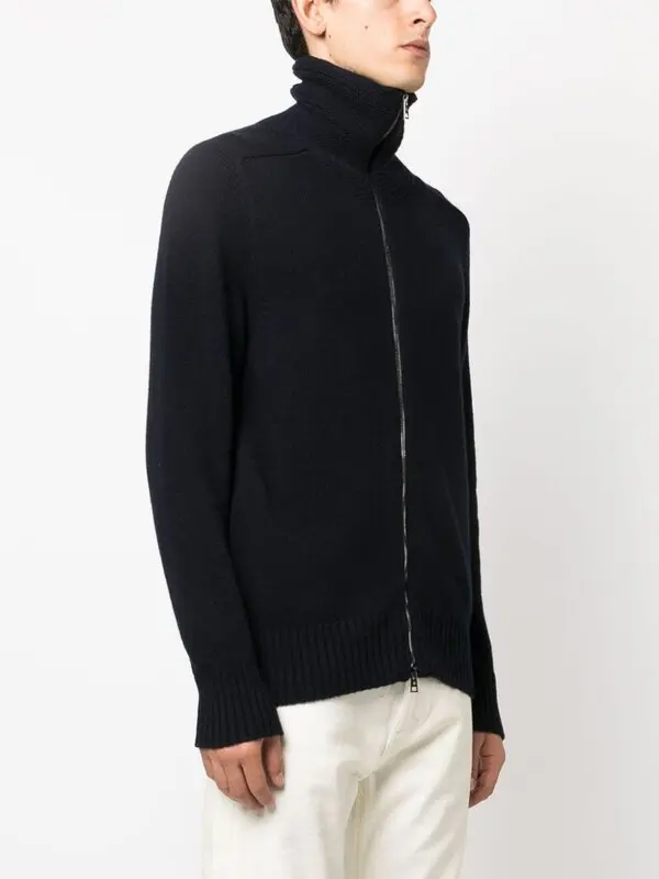 Tagliatore Zip-up Knitted Jumper