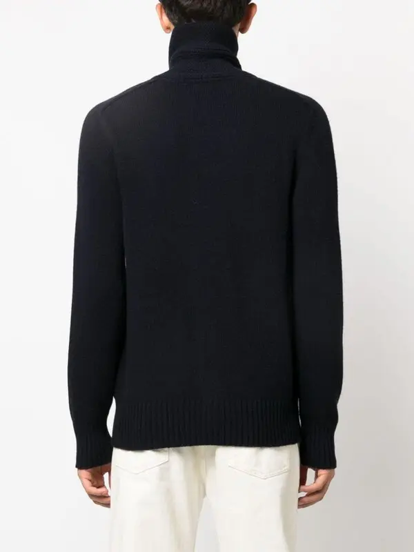 Tagliatore Zip-up Knitted Jumper
