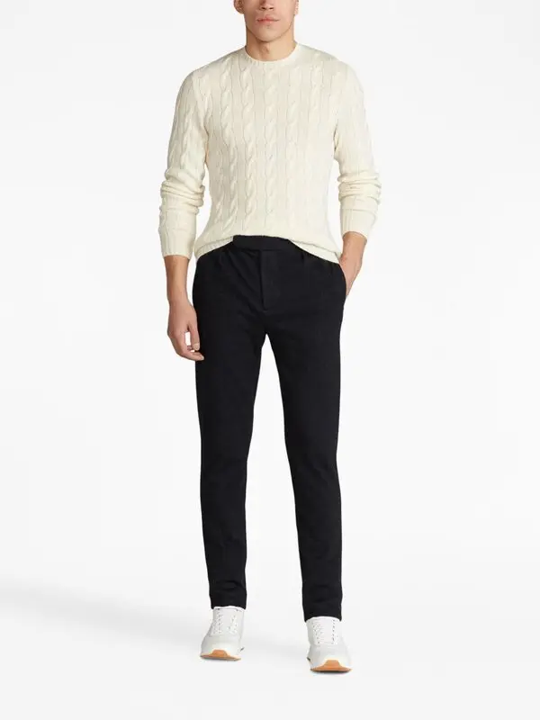 Ralph Lauren Purple Label Cable-knit Cashmere Jumper - Neutrals