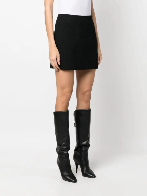 PATOU High-waisted A-line Miniskirt