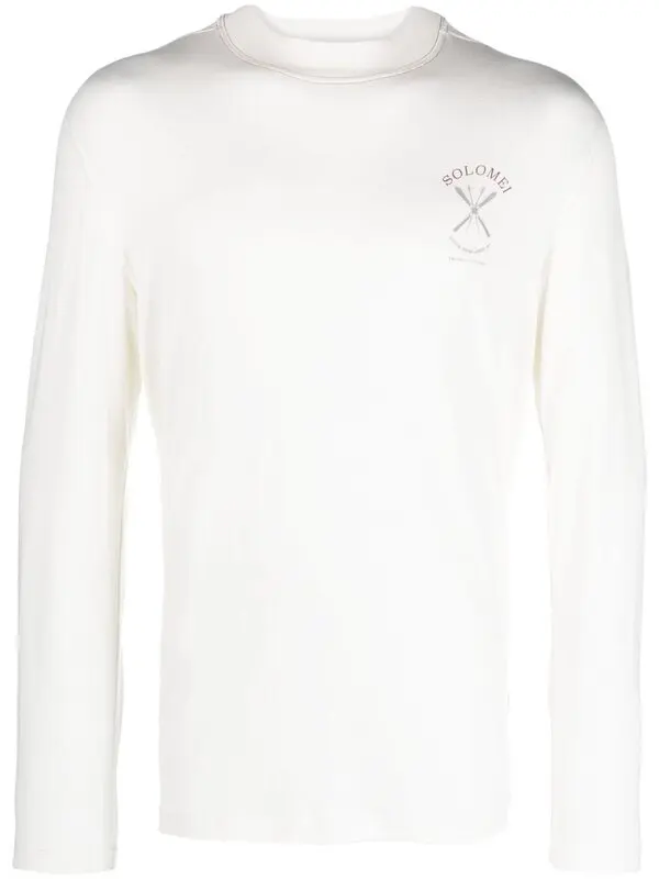 Brunello Cucinelli Embroidered T-shirt