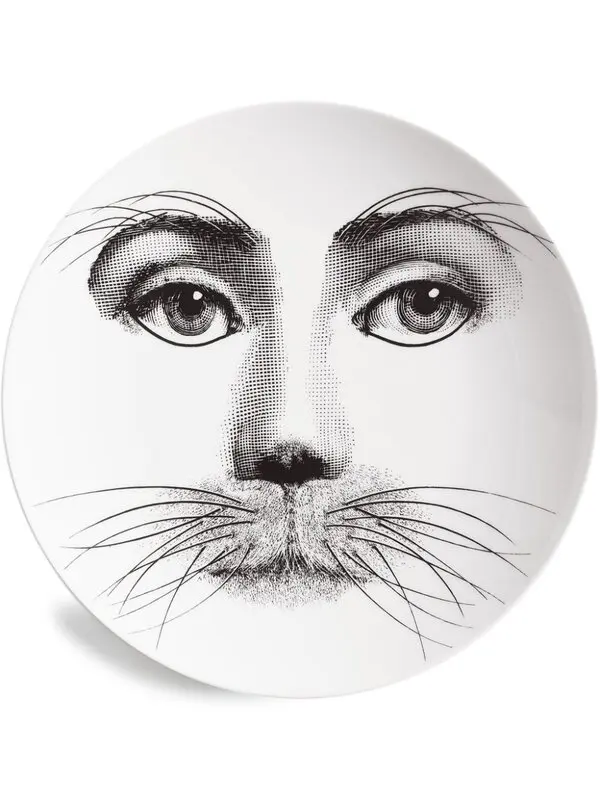 FORNASETTI Tema E Variazioni N.311 Wall Plate - White