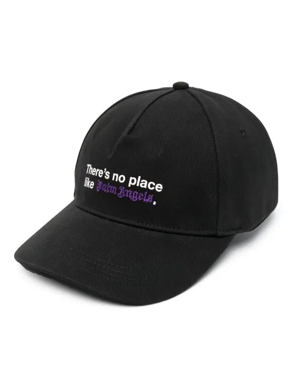 Palm Angels Logo-embroidered Cap