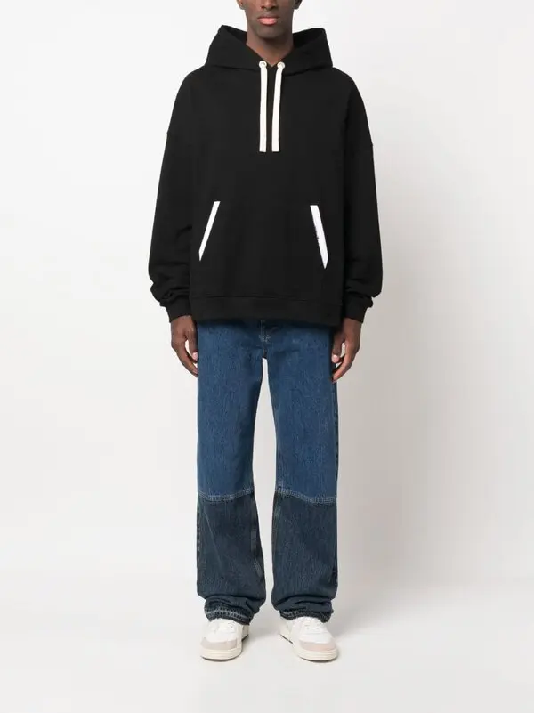Palm Angels Sartorial Tape Cotton Hoodie
