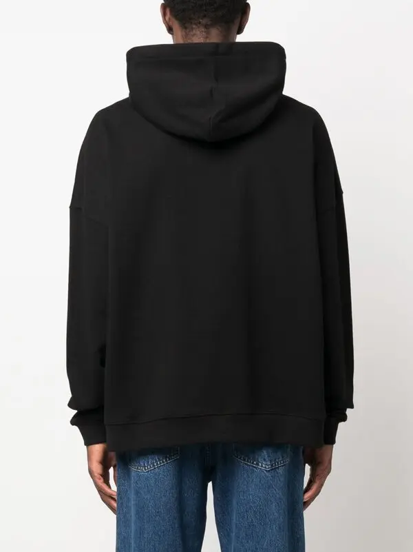 Palm Angels Sartorial Tape Cotton Hoodie